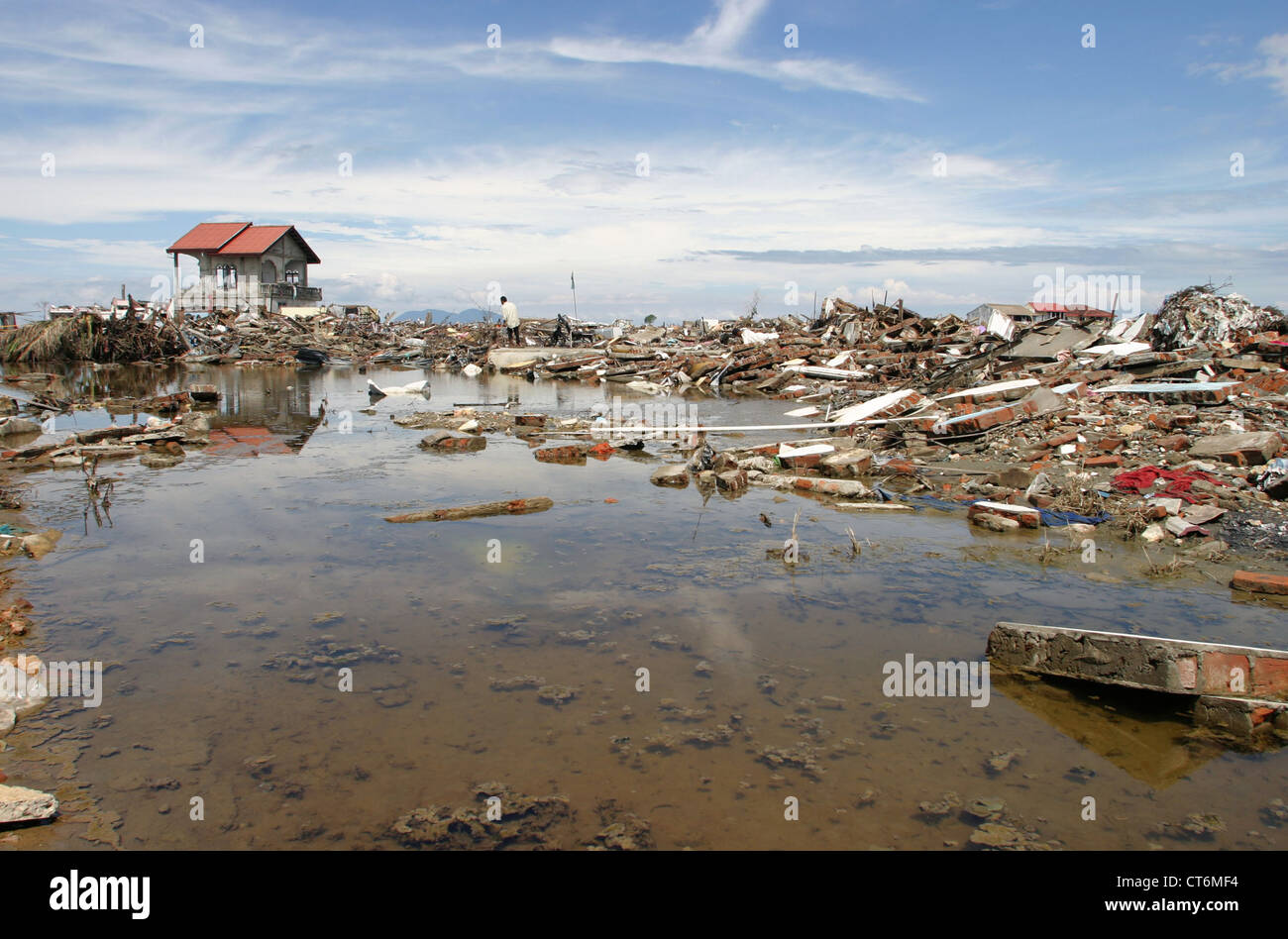 Banda Aceh after the tsunami Stock Photo - Alamy
