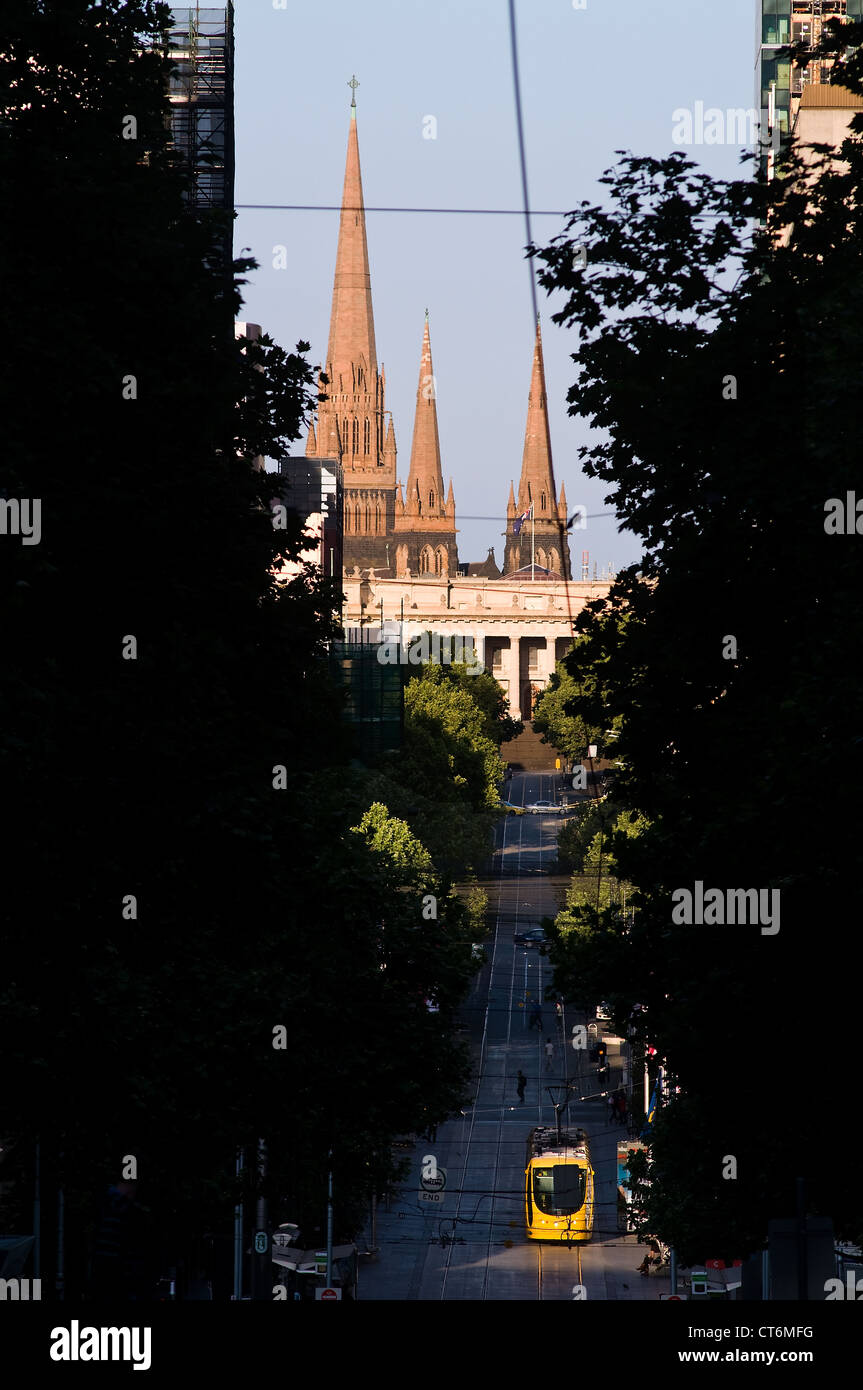 bourke street melbourne, victoria, Australia Stock Photo - Alamy