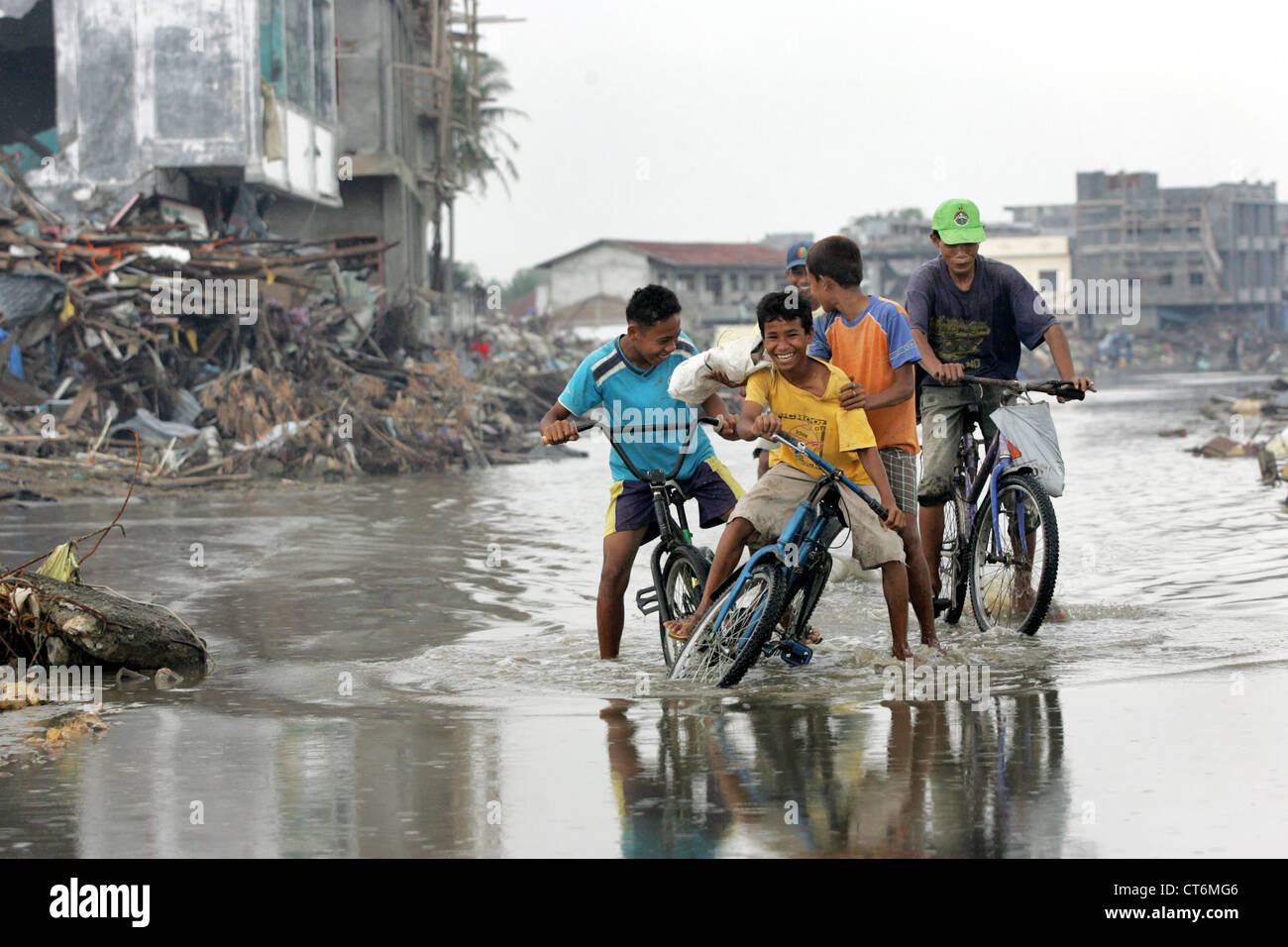Banda Aceh after the tsunami Stock Photo - Alamy