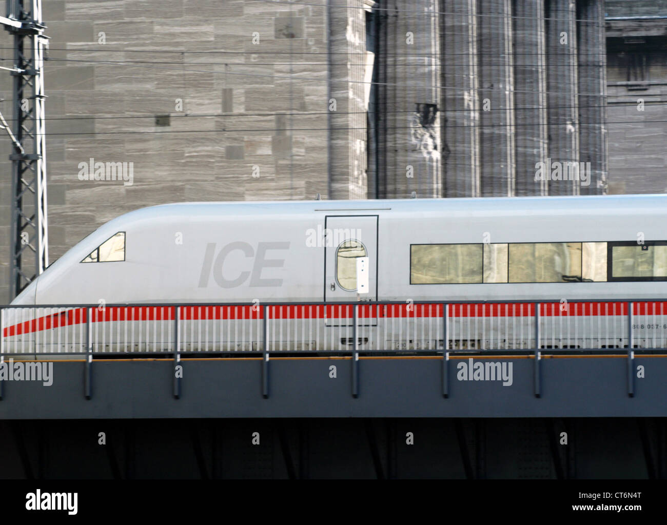 ICE train in Berlin Stock Photo - Alamy