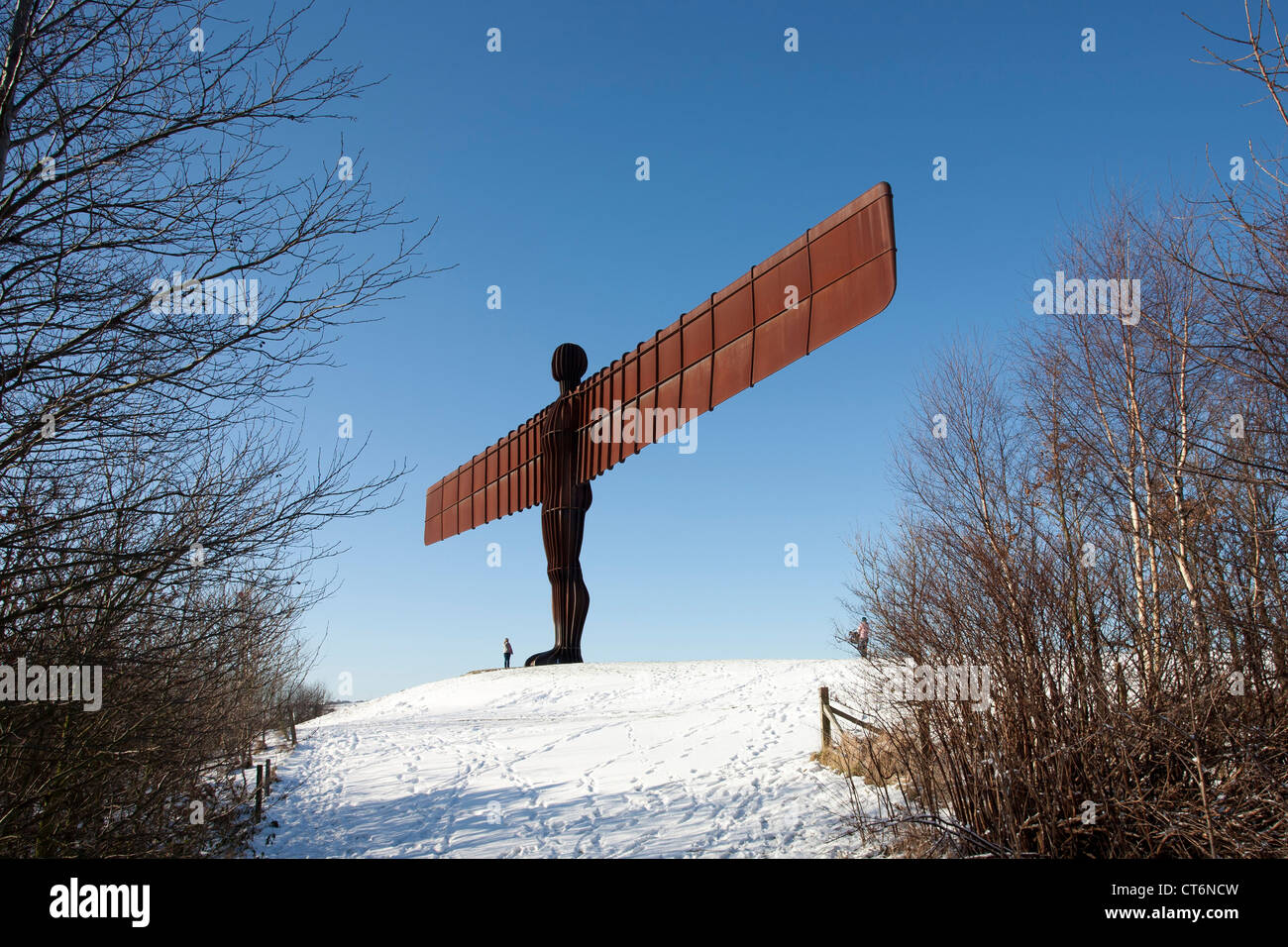 Angel Of The North Snow