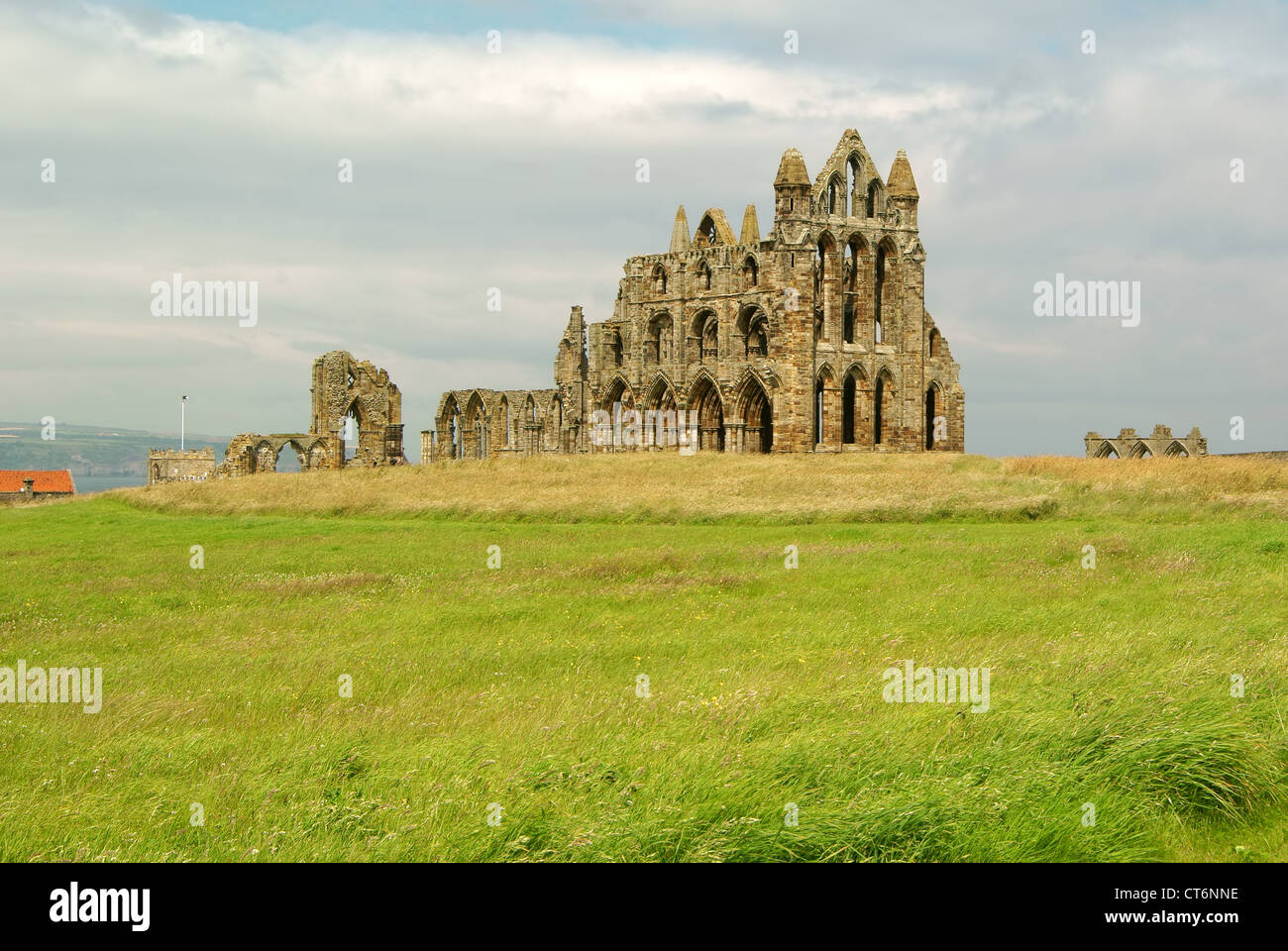 Clifftop abbey hi-res stock photography and images - Alamy
