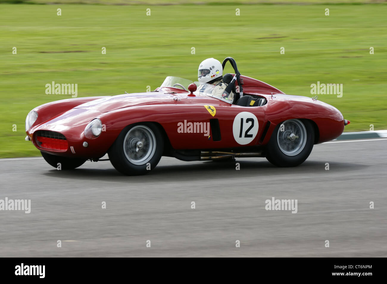 Red ferrari classic car hi-res stock photography and images - Alamy