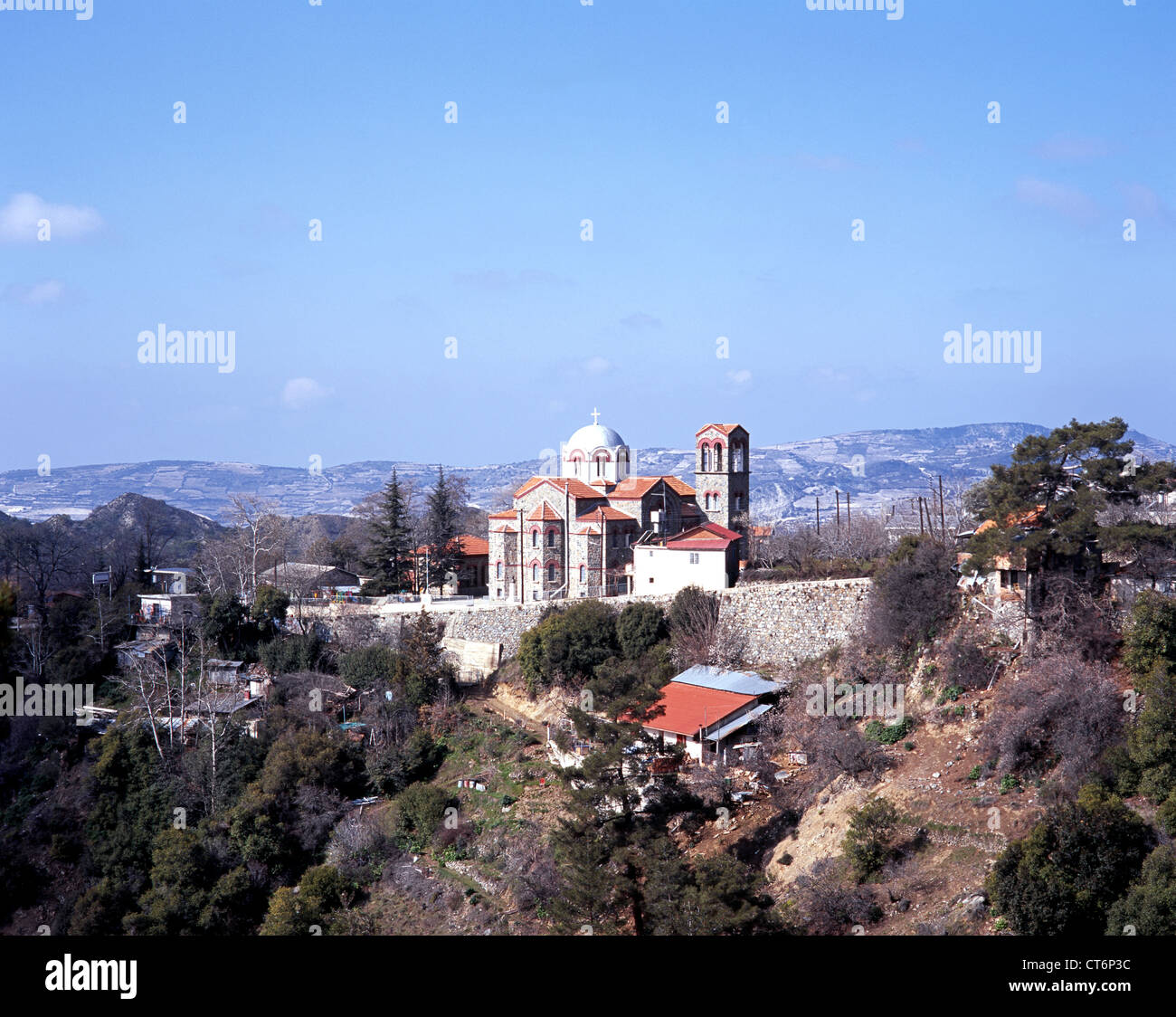 Platres village hi-res stock photography and images - Alamy