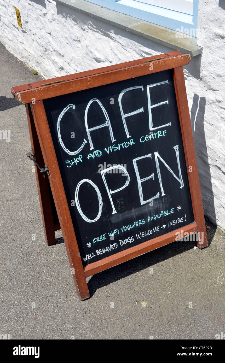 Cafe is open hi-res stock photography and images - Alamy