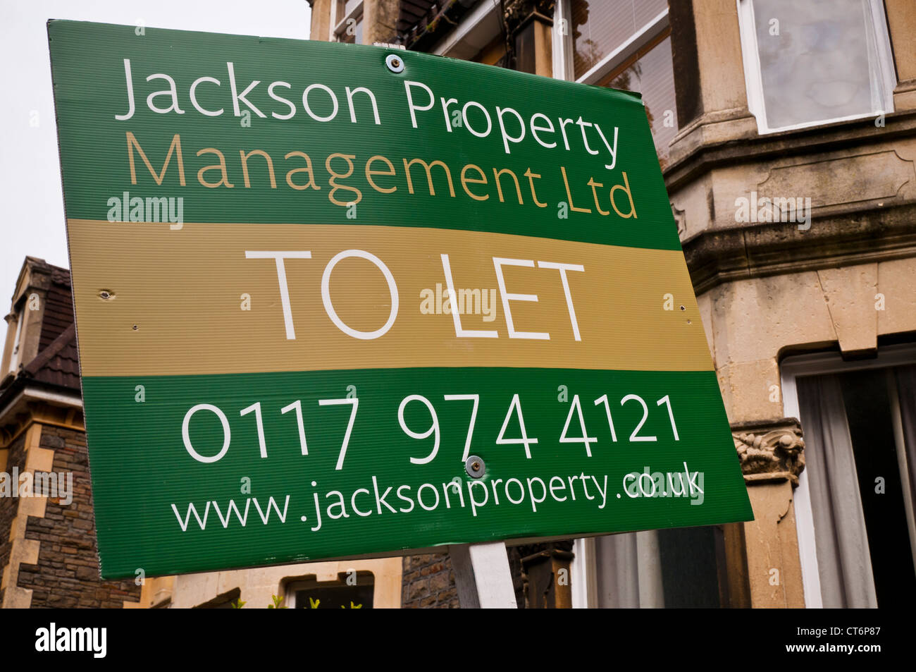To let sign, City of Bristol, UK Stock Photo - Alamy