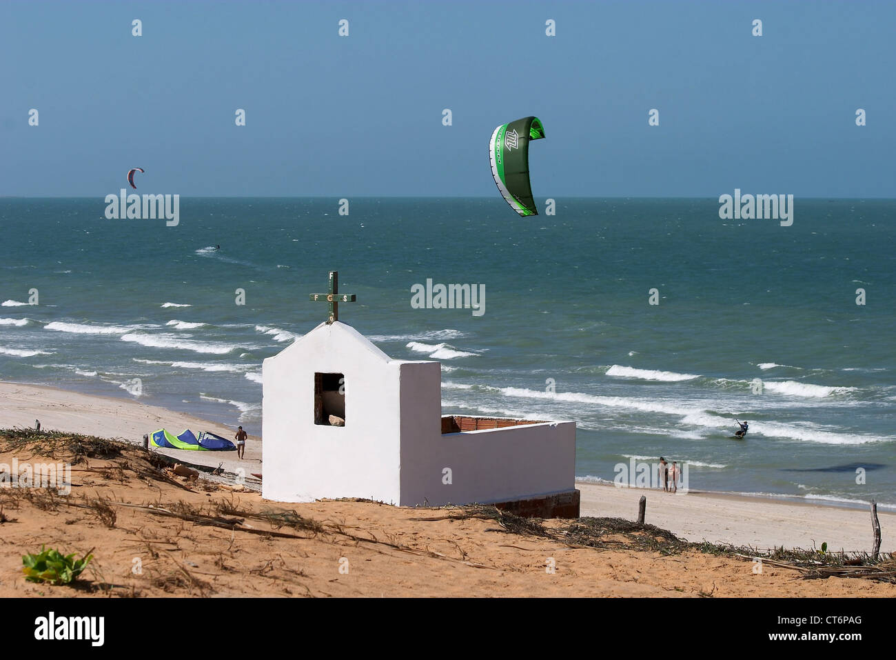 Beach view in Brazil Stock Photo - Alamy