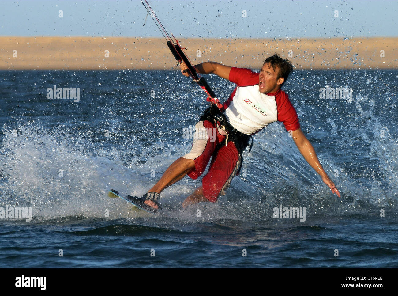 Kitesurfing in Brazil Stock Photo - Alamy