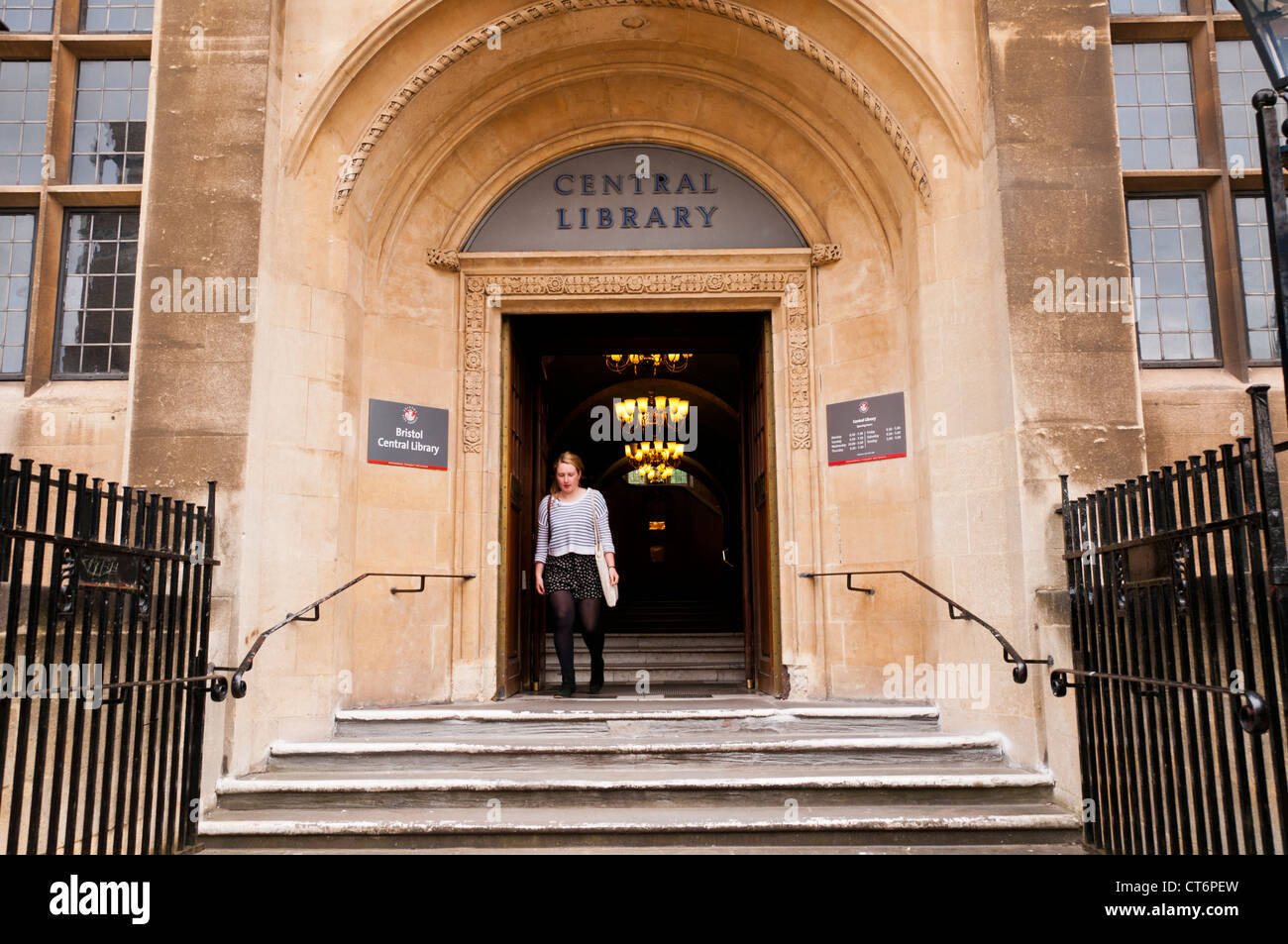 Bristol Central Library, College Green, Bristol, UK Stock Photo - Alamy