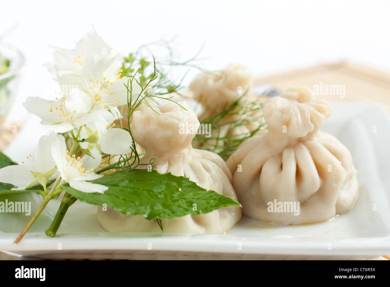 Three flour dumplings hi-res stock photography and images - Alamy