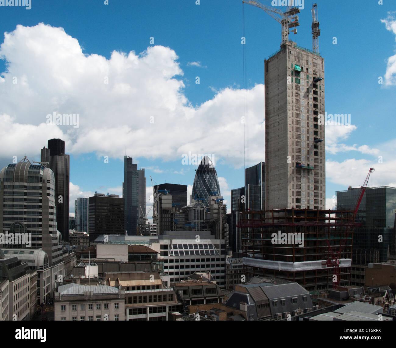 High rise development london hi-res stock photography and images - Alamy