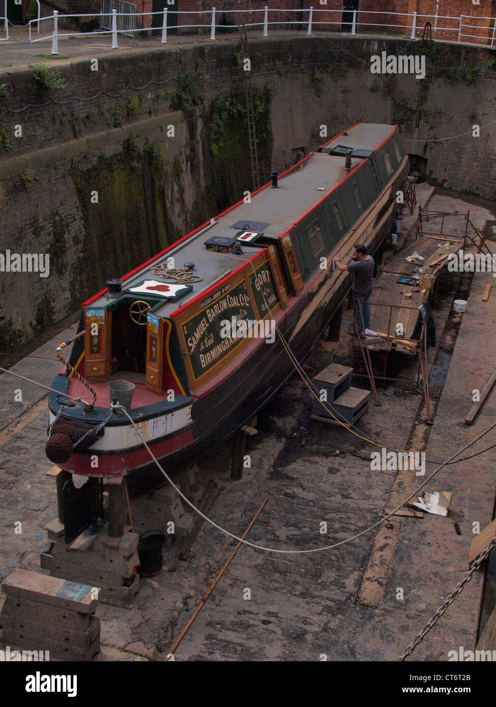 Working canal boat gloucester hi-res stock photography and images - Alamy