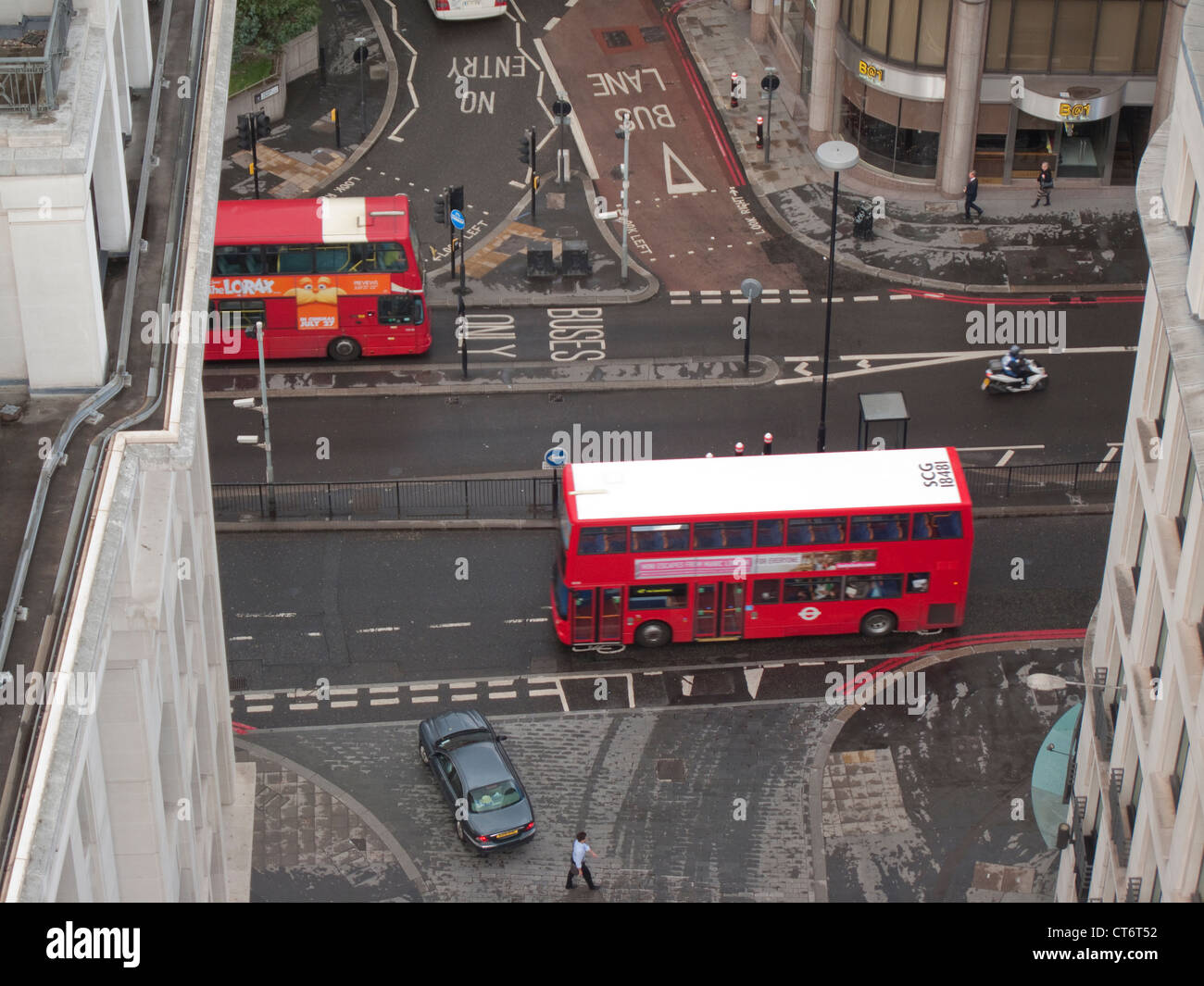 Entry red transport road street hi-res stock photography and images - Alamy