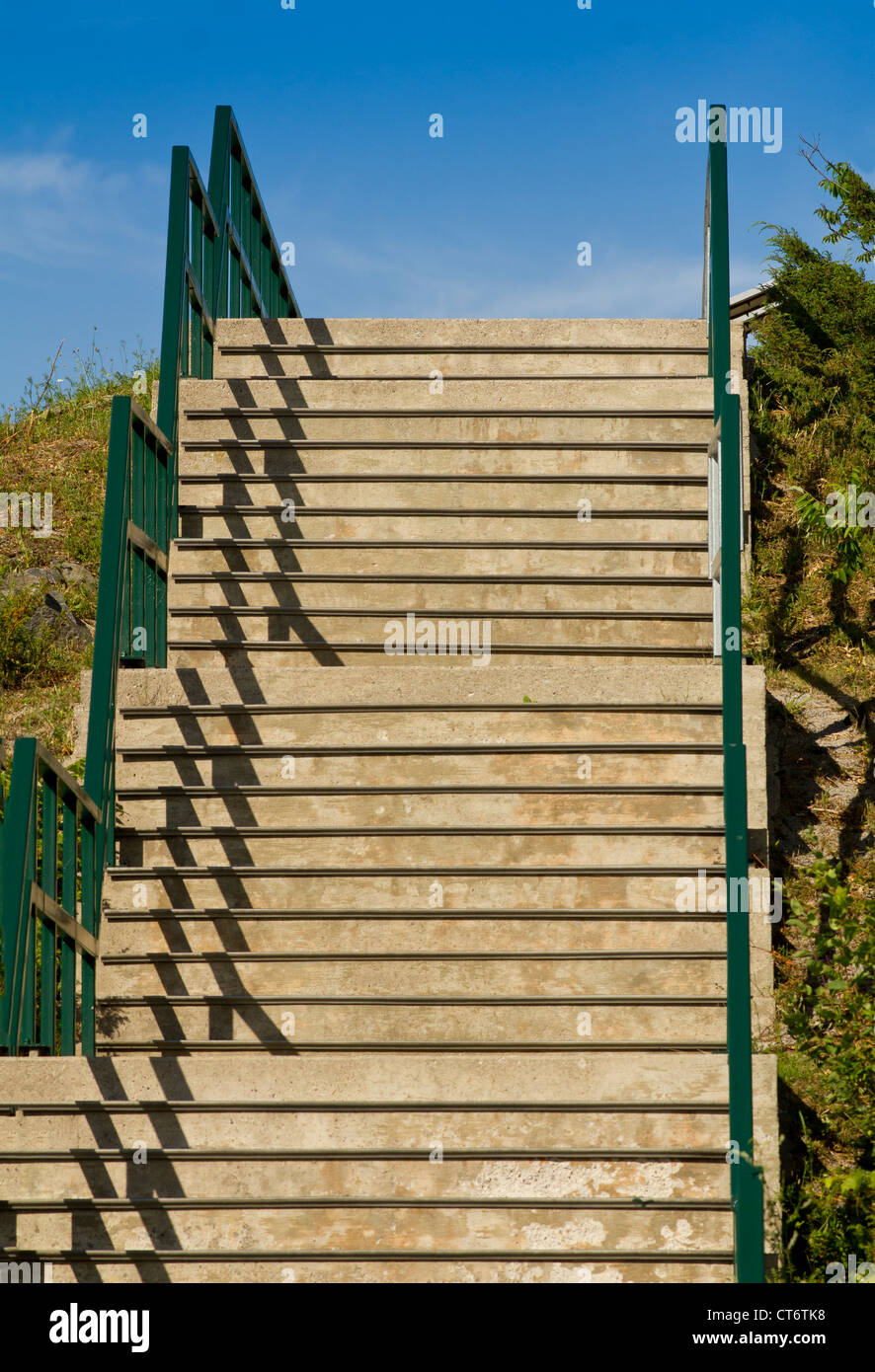 Tall stairs hi-res stock photography and images - Alamy