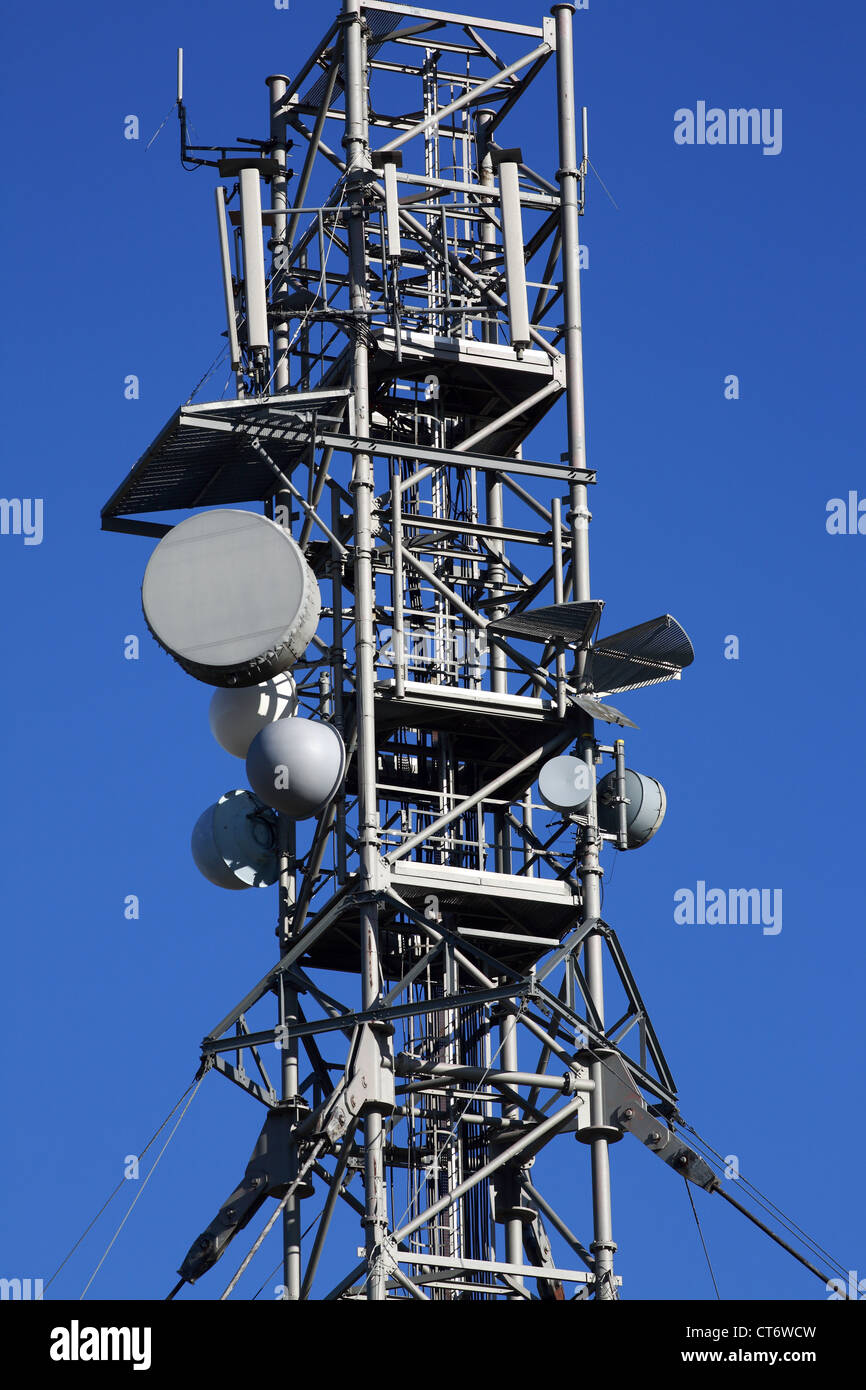 Antenna of communications Stock Photo - Alamy