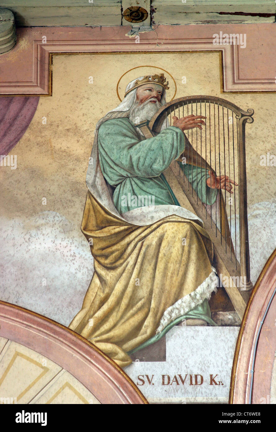 King david bible hi-res stock photography and images - Alamy