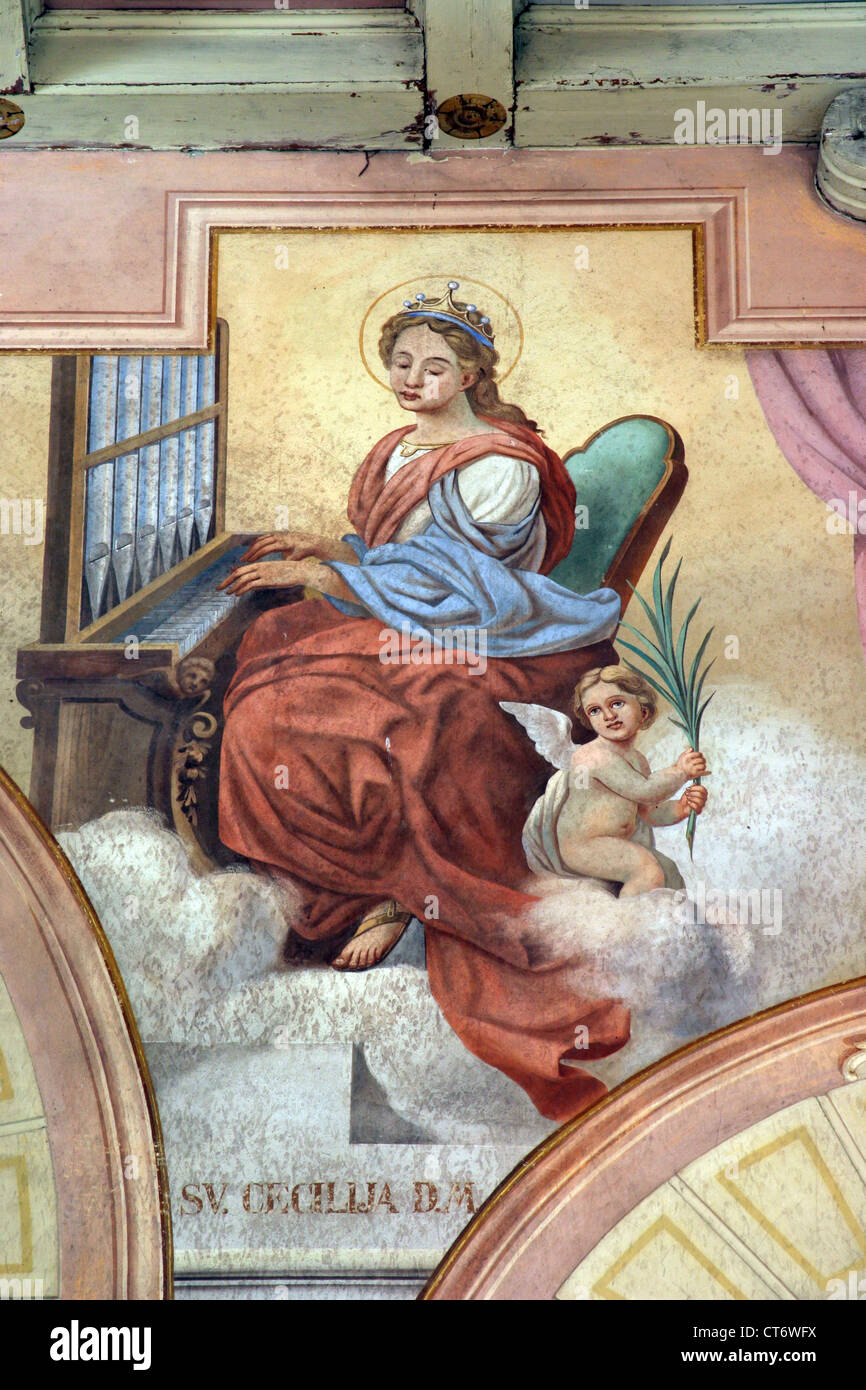 Patron saint of music hi-res stock photography and images - Alamy