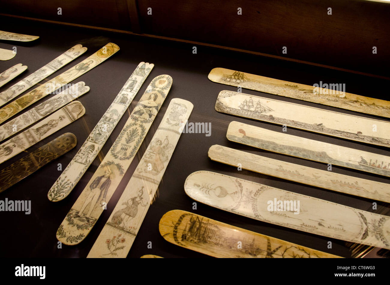 Massachusetts, New Bedford. New Bedford Whaling Museum. Collection of ...