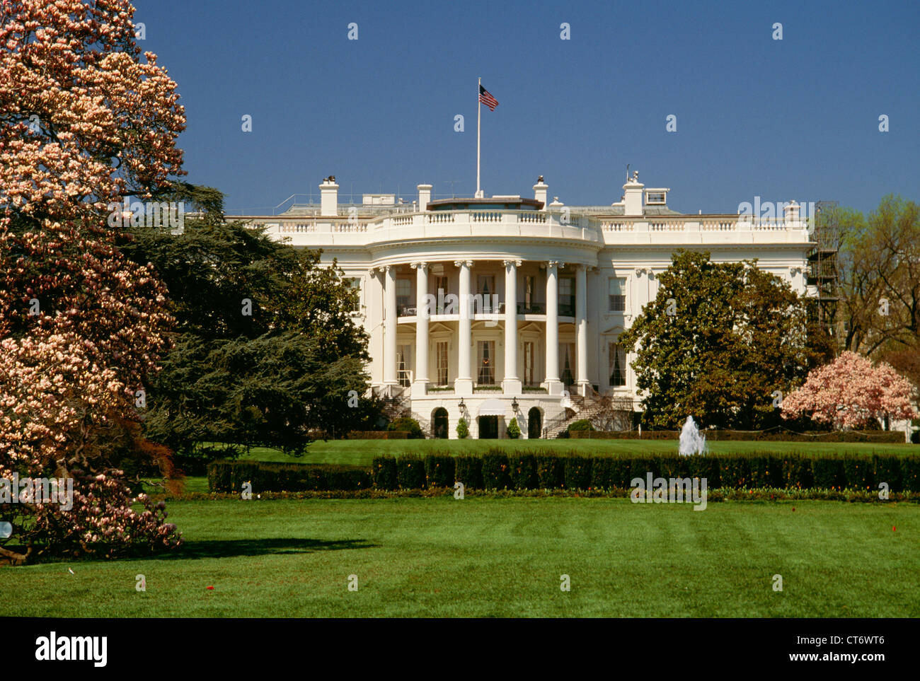 South Portico, The White House, Washington DC Stock Photo - Alamy
