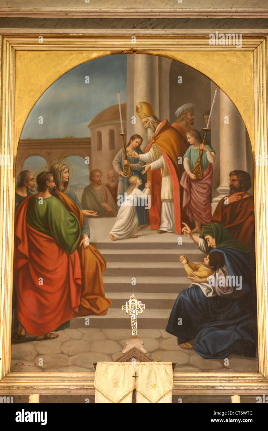 The Presentation of Jesus at the Temple Stock Photo - Alamy