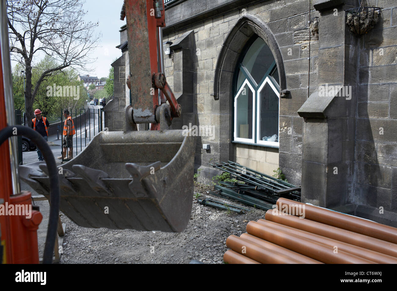 St. George's Crypt homeless charity drop-in centre, Leeds, UK Stock ...