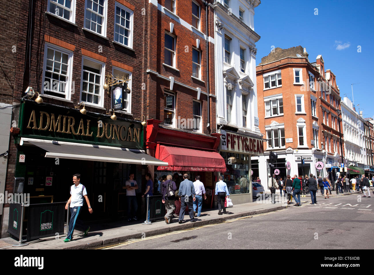Old compton street hi-res stock photography and images - Alamy