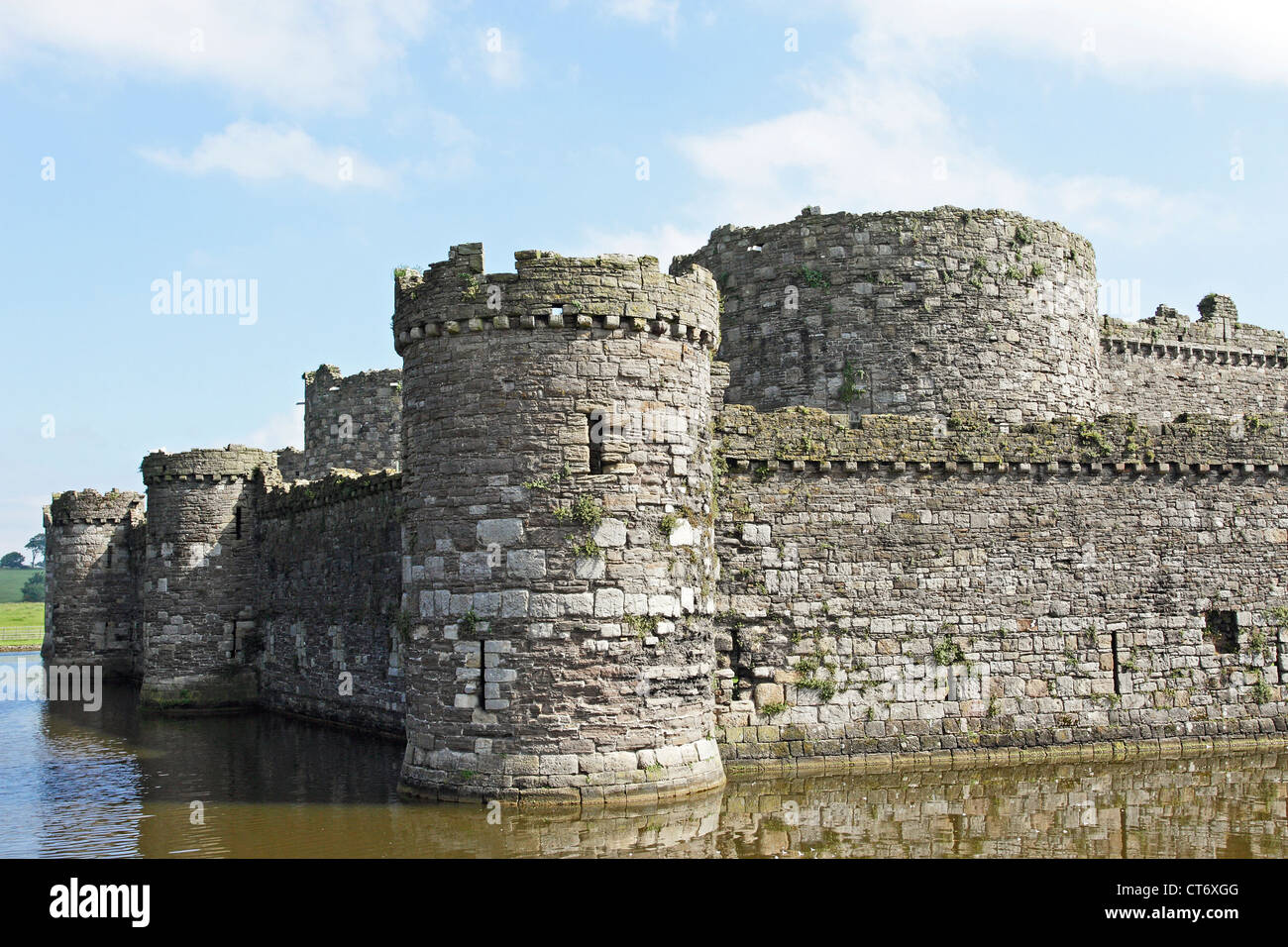 Beaumaris Castle, Isle of Anglesey, North Wales, UK Stock Photo - Alamy
