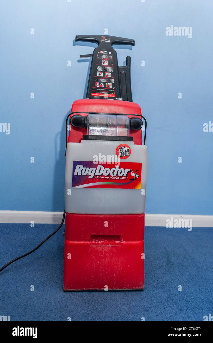 A RugDoctor carpet cleaning machine Stock Photo - Alamy
