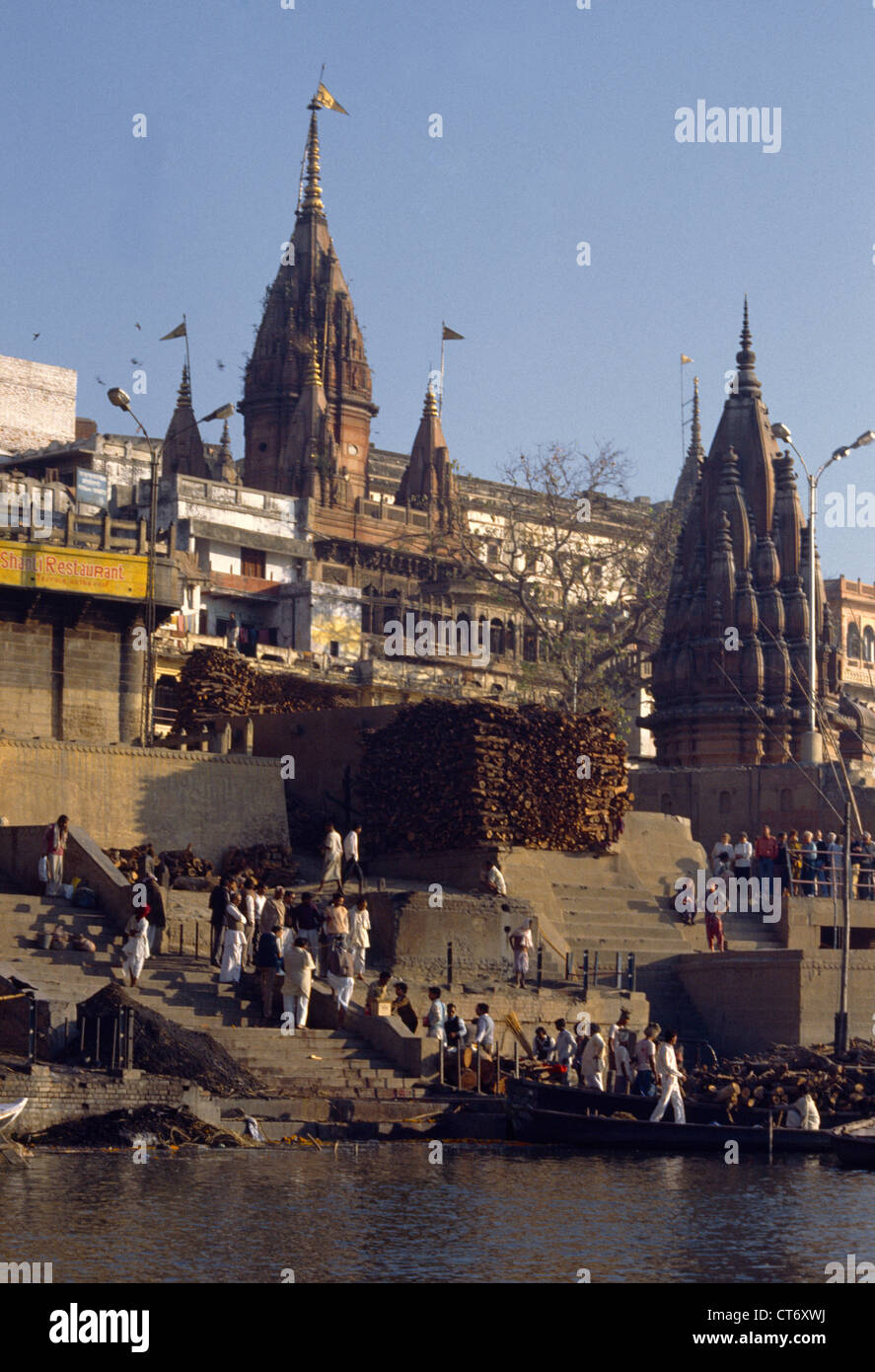 Varanasi India Ganges Early Morning Stock Photo - Alamy