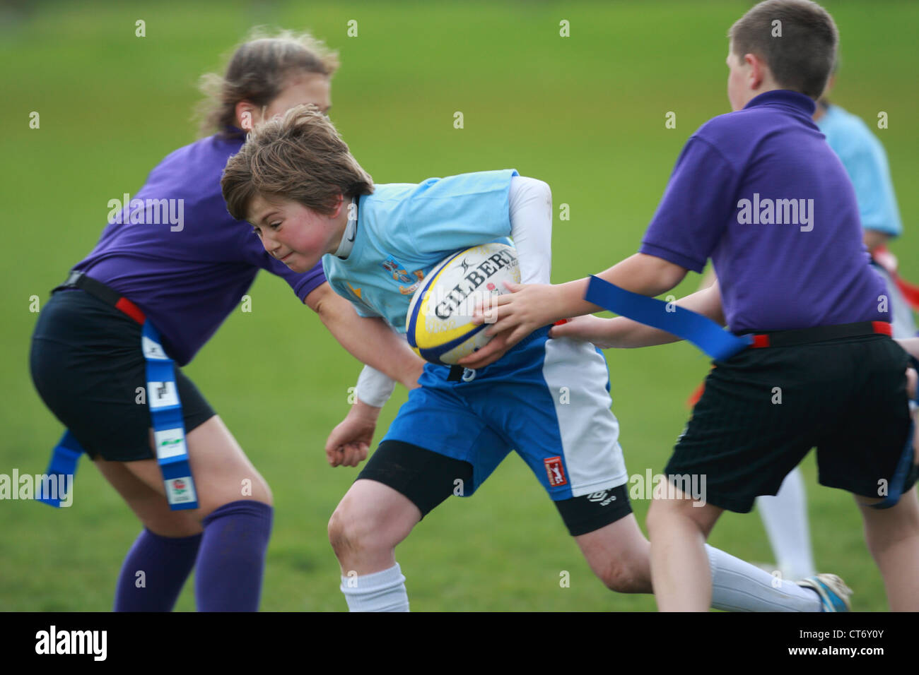 Tag Rugby festival organised by the Gloucestershire Constabulary Stock ...