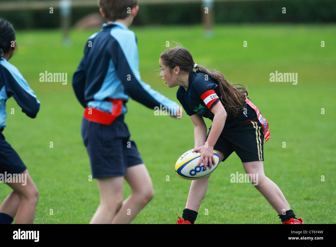 Tag Rugby festival organised by the Gloucestershire Constabulary Stock ...