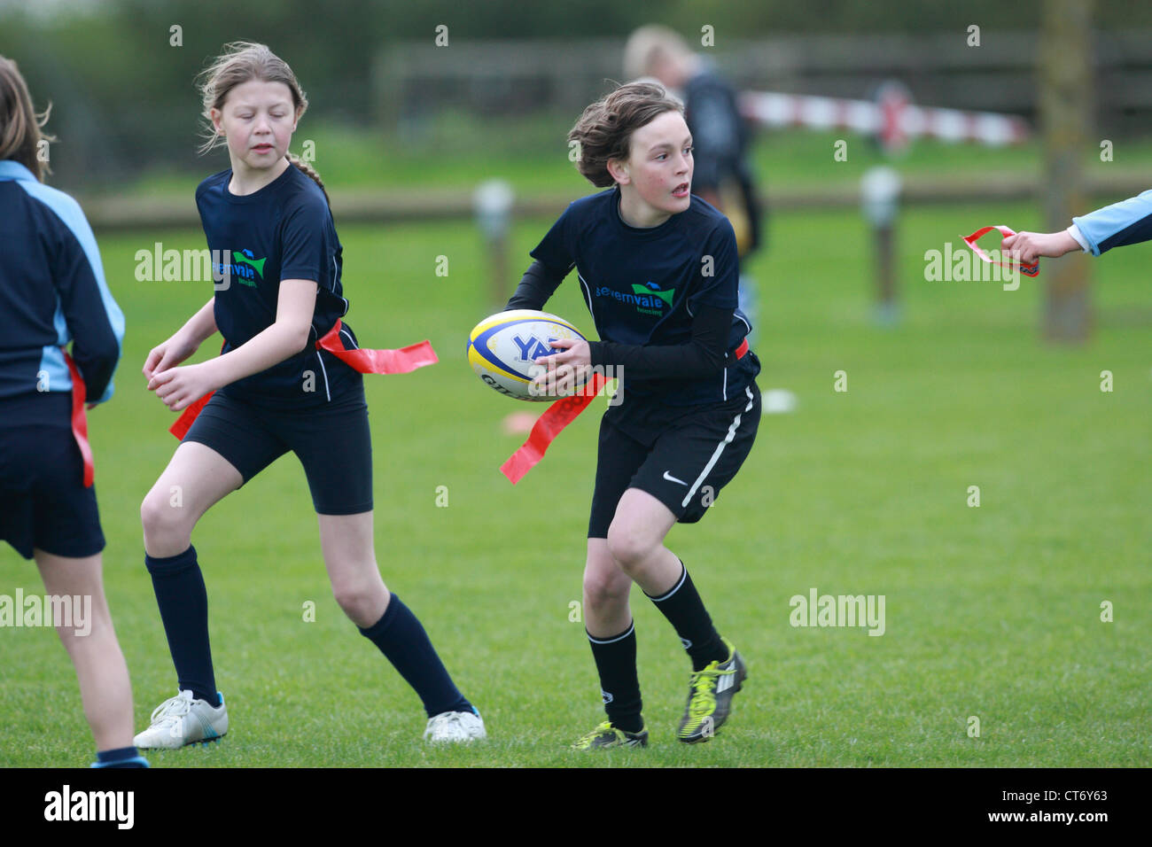 Tag Rugby festival organised by the Gloucestershire Constabulary Stock ...