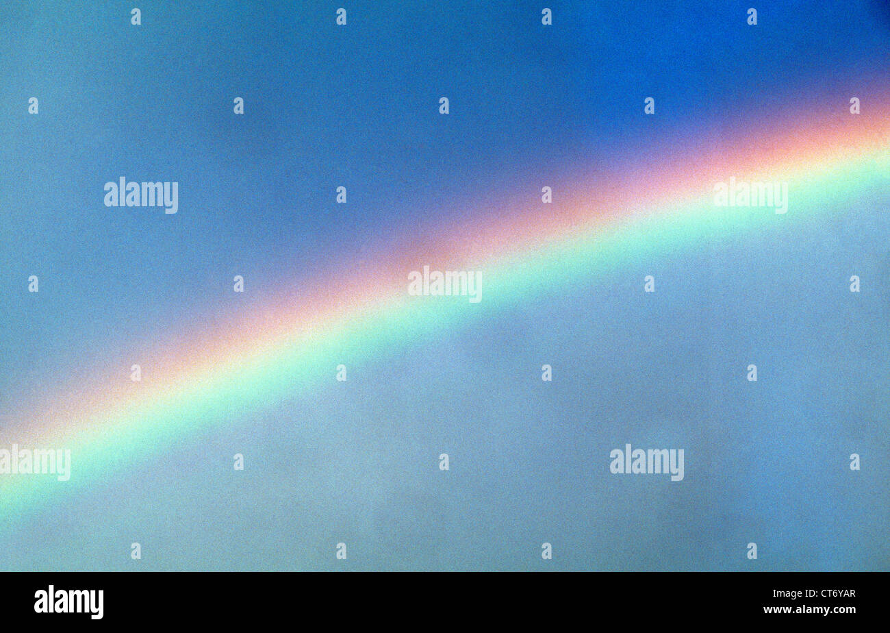 Detail Rainbow Colours Of The Rainbow Stock Photo - Alamy