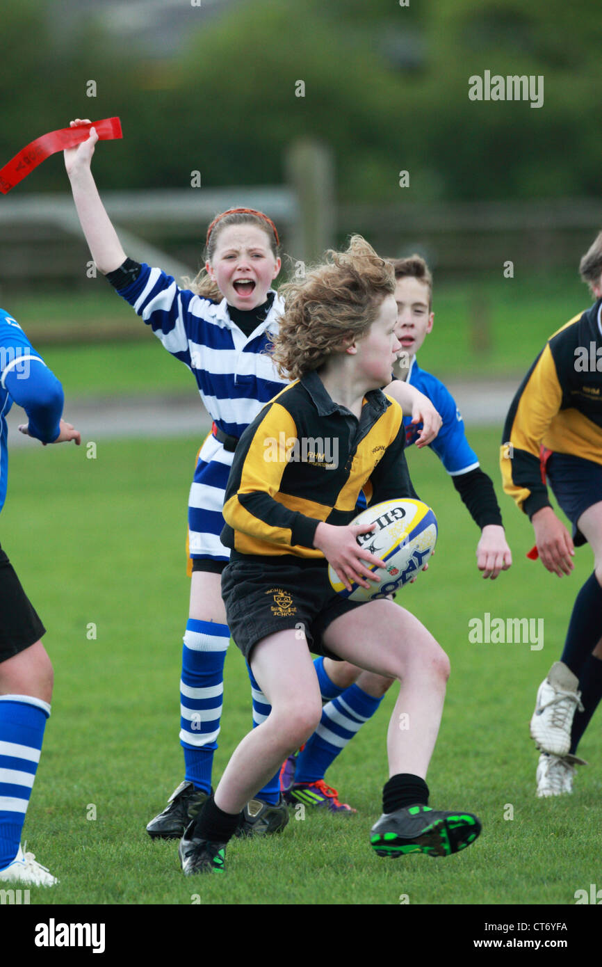 Tag Rugby festival organised by the Gloucestershire Constabulary Stock ...