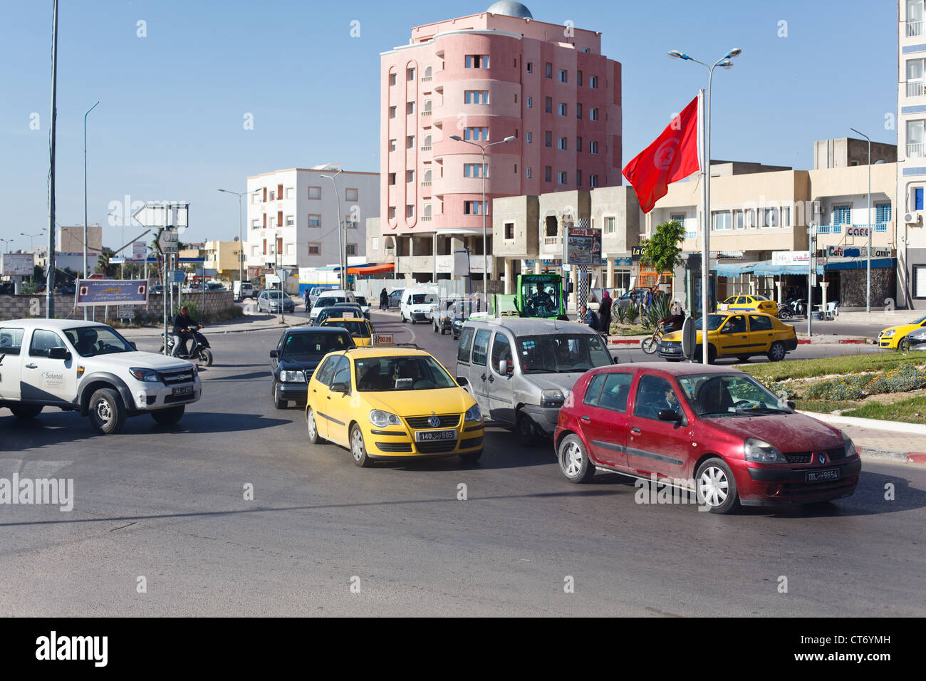 City and town transportation scenes of Tunisia, Africa Stock Photo - Alamy