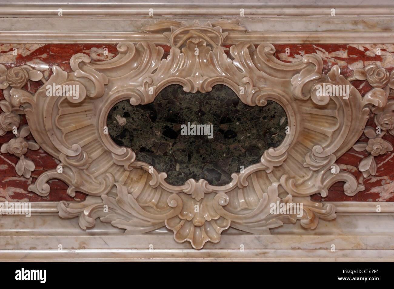 Detail of altar Stock Photo - Alamy