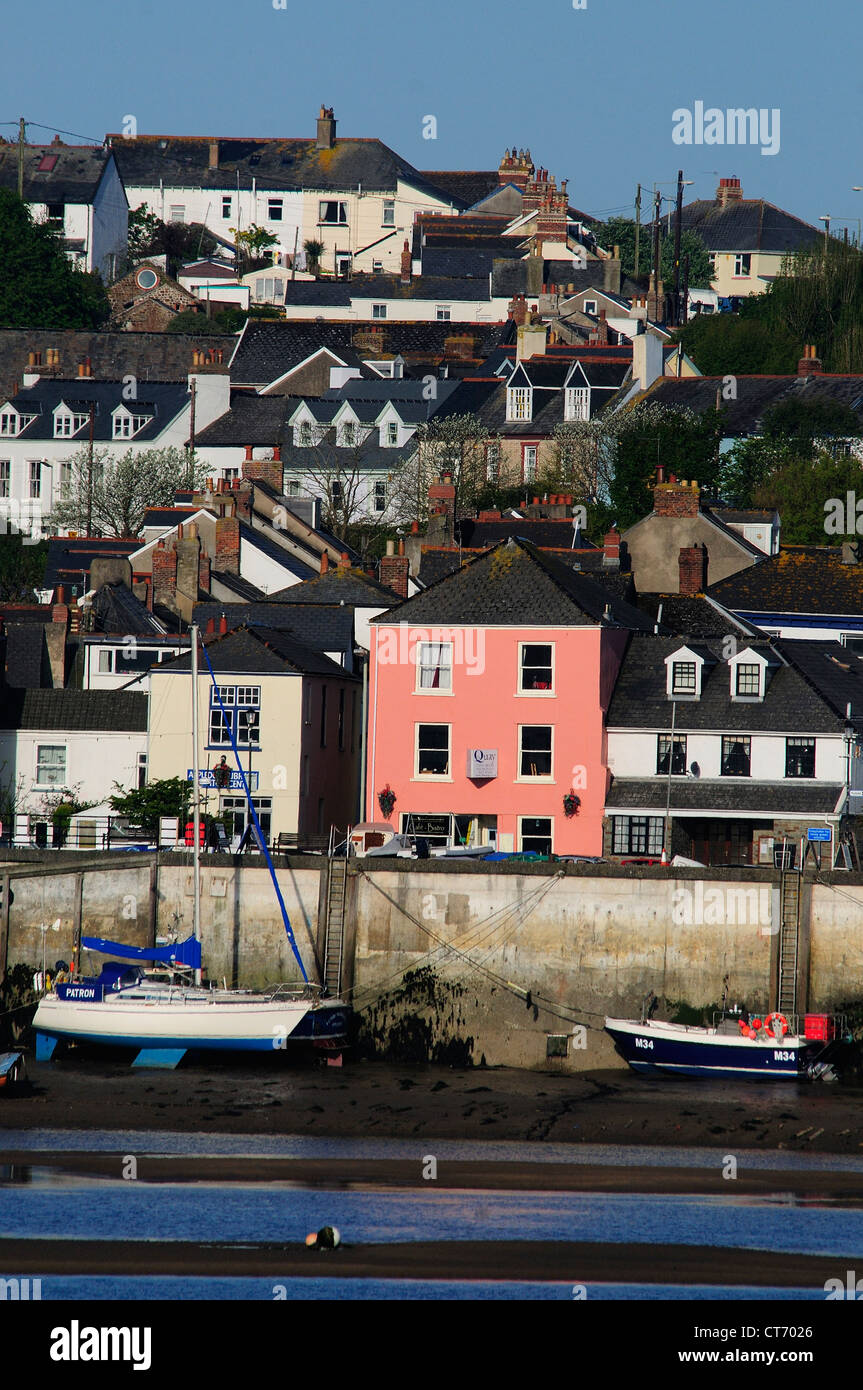 A view of Appledore on the river Torridge north Devon UK Stock Photo ...