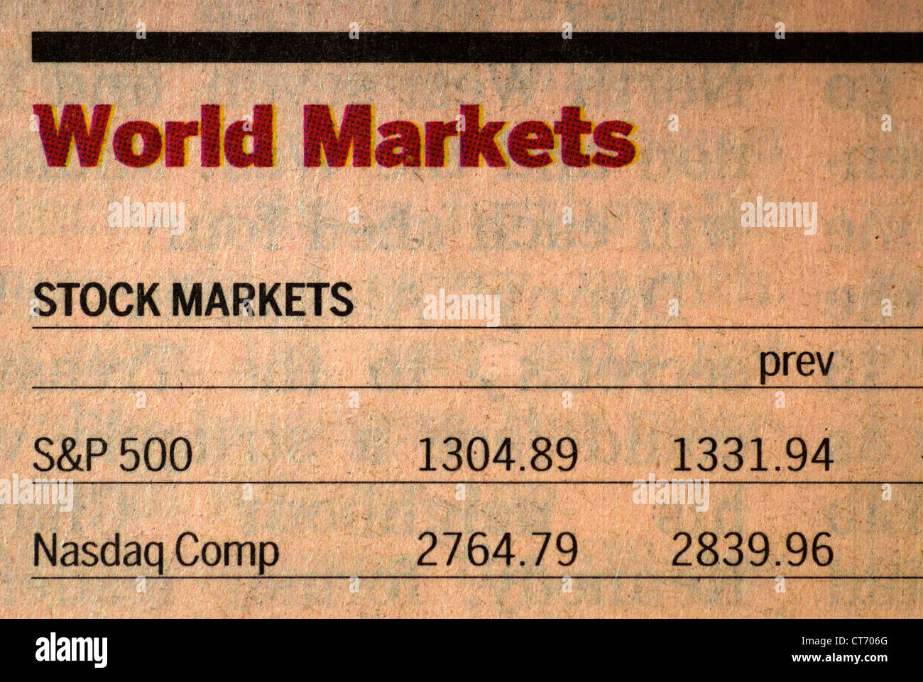 Newspaper Extract High Resolution Stock Photography and Images - Alamy