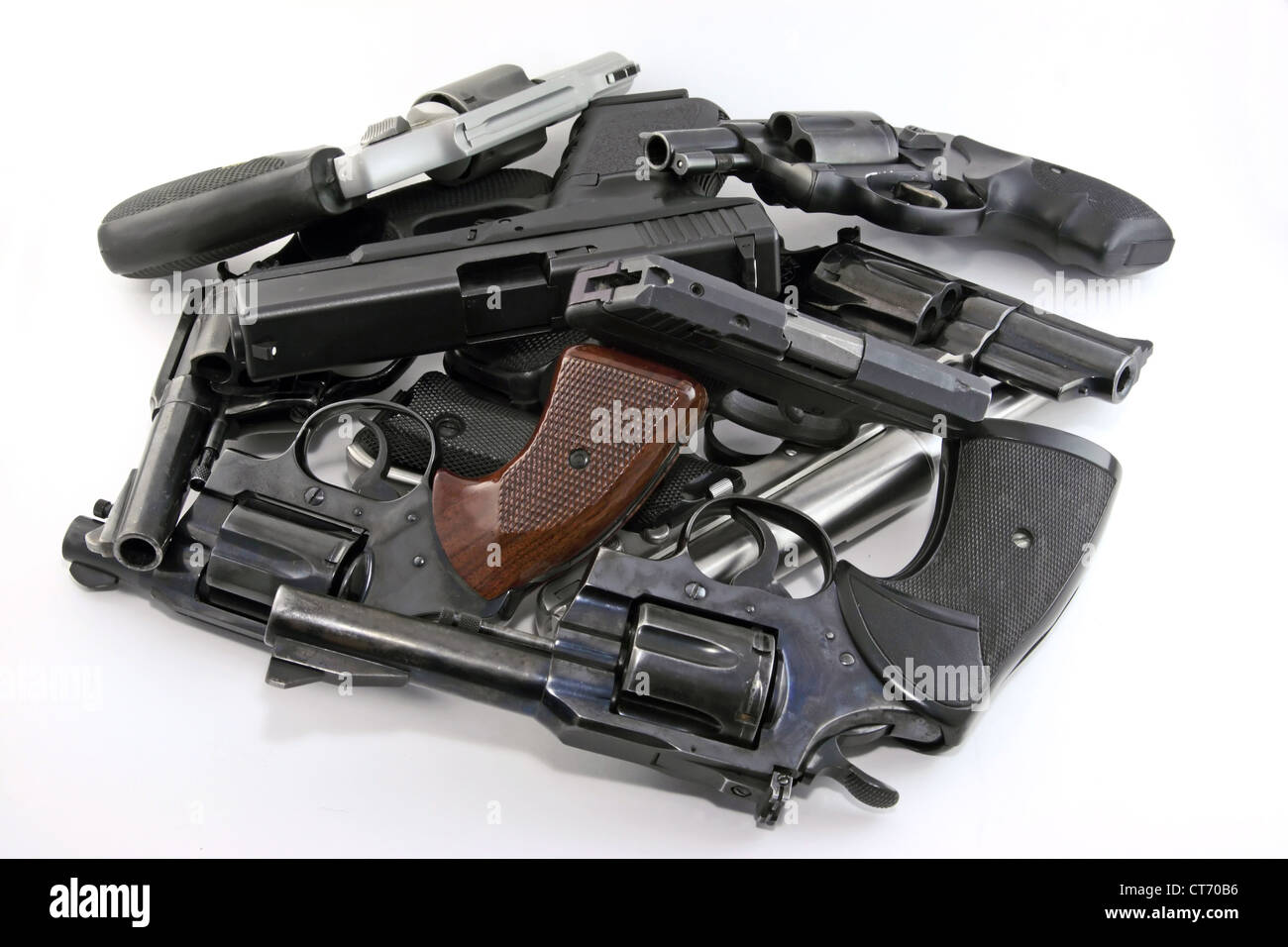 Guns pile hi-res stock photography and images - Alamy