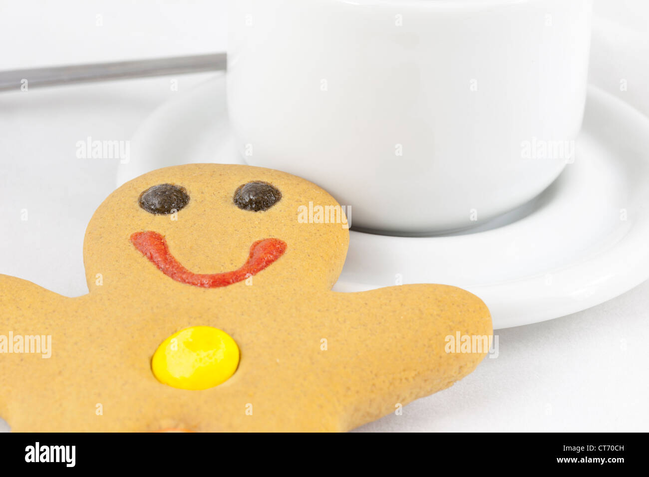 Gingerbread man cup drink hi-res stock photography and images - Alamy