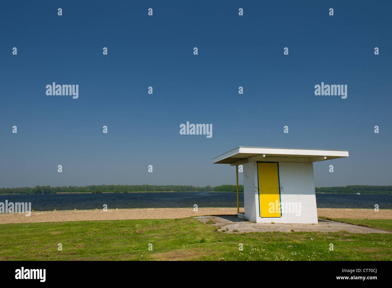 Toilet near lake Stock Photo - Alamy