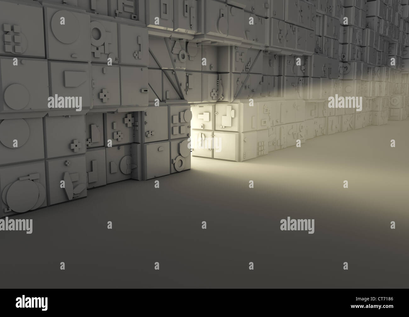Square cube in square hole hi-res stock photography and images - Alamy