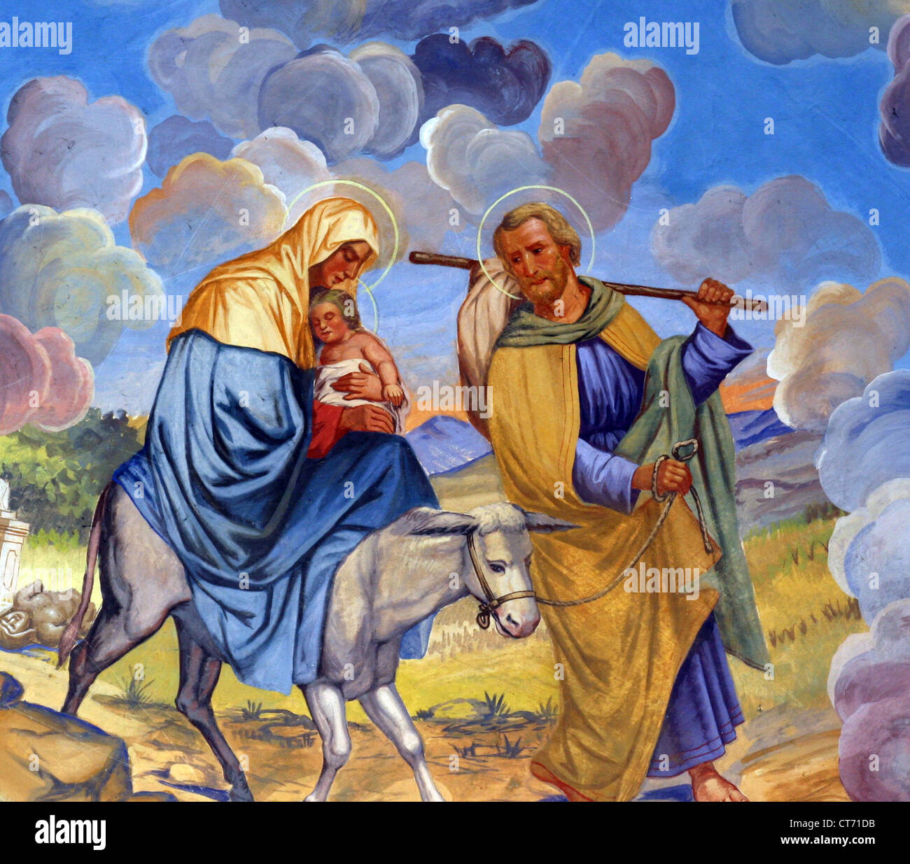 Flight to Egypt Stock Photo - Alamy