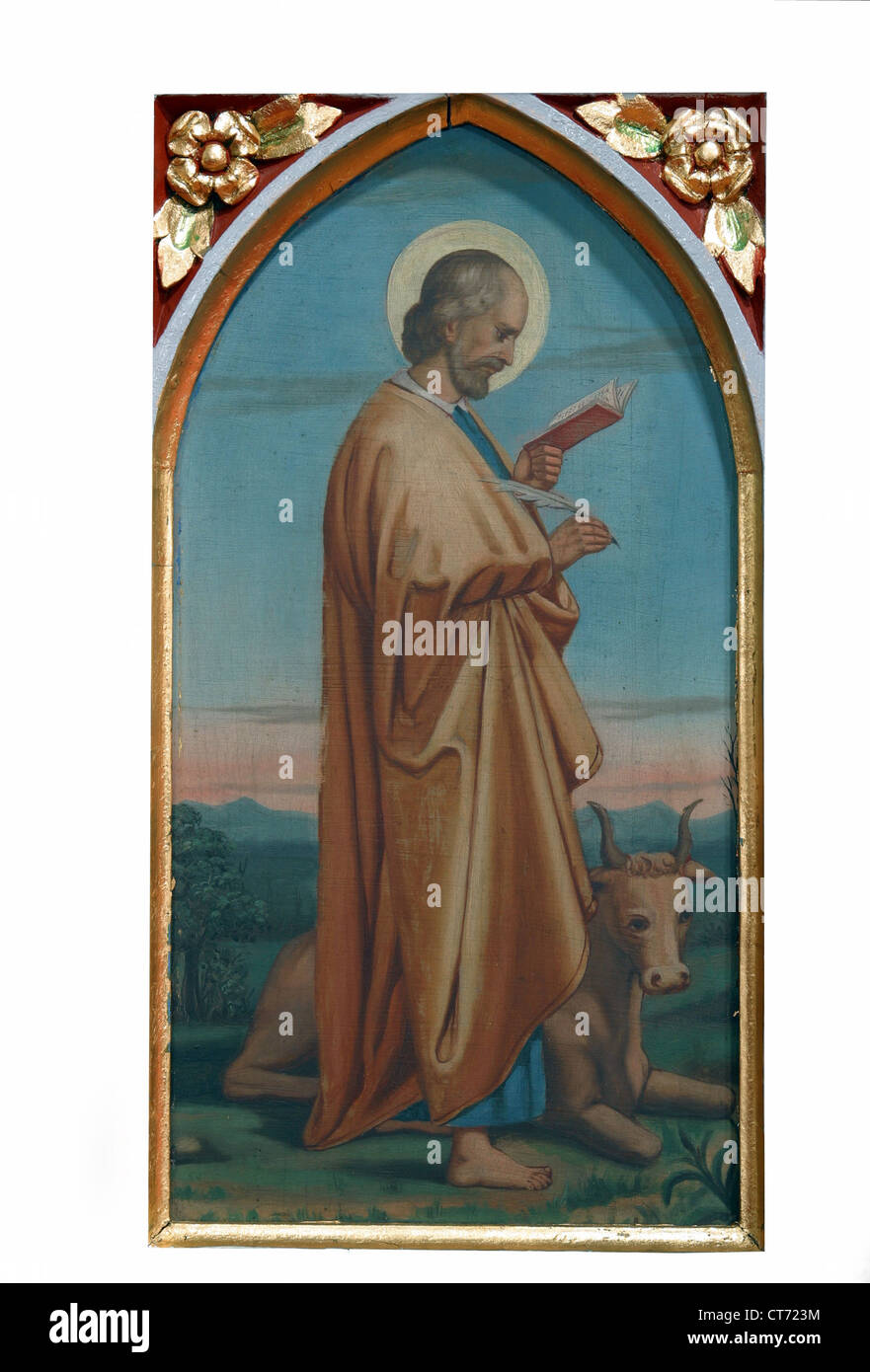 Saint Luke the Evangelist Stock Photo - Alamy