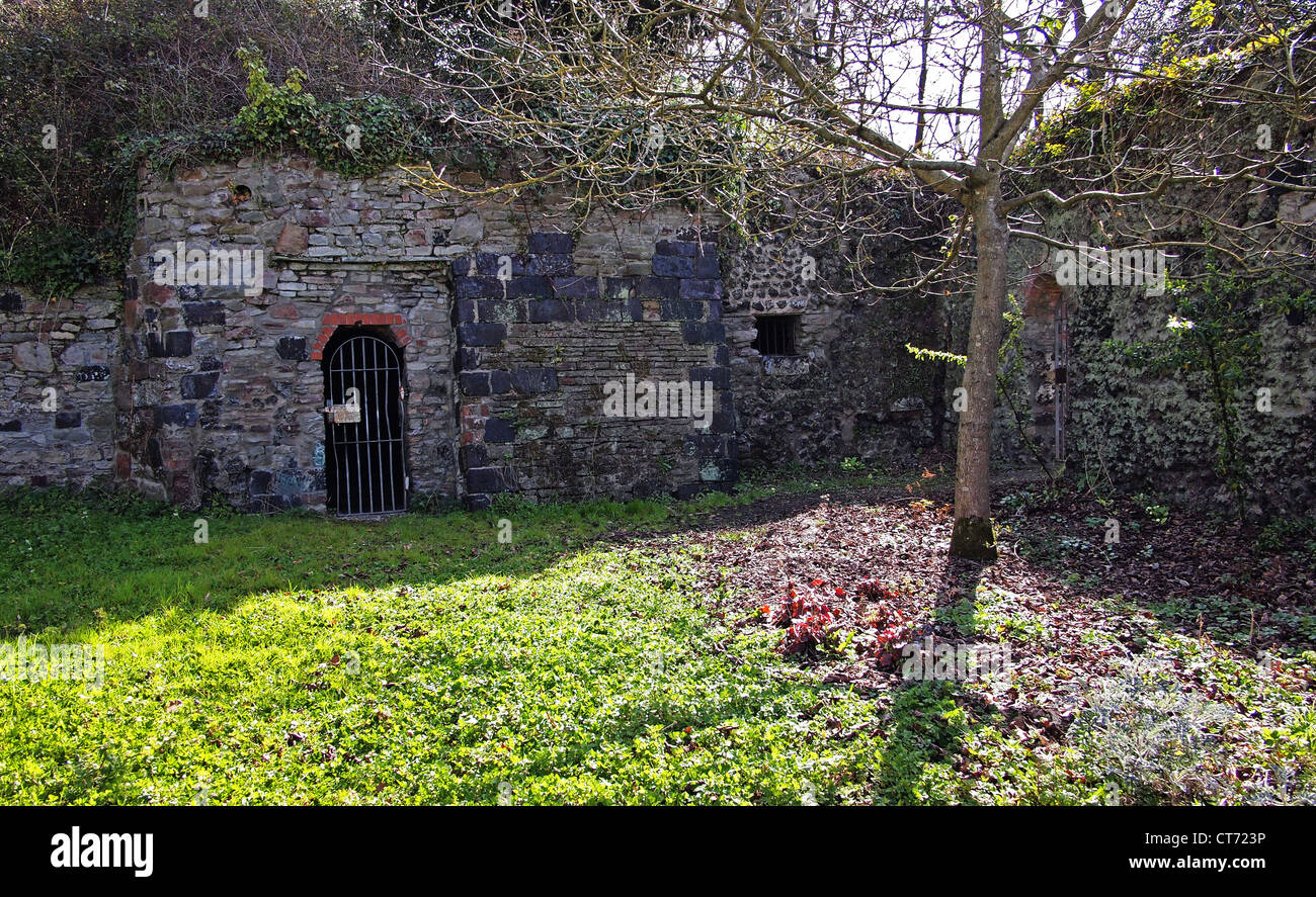 Warmley House, garden grotto Stock Photo - Alamy