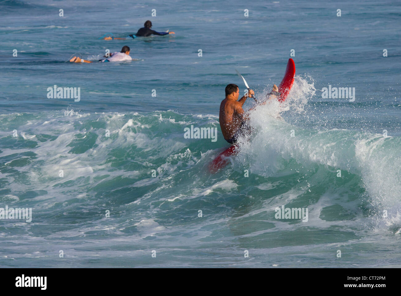 Surfski paddling hi-res stock photography and images - Alamy