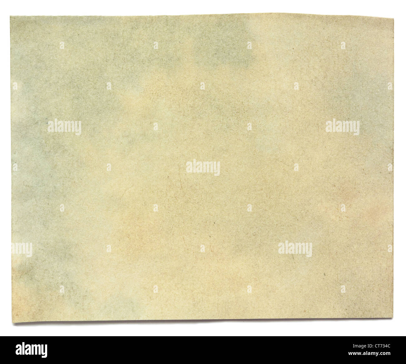 Stained old paper with rough edges Stock Photo - Alamy
