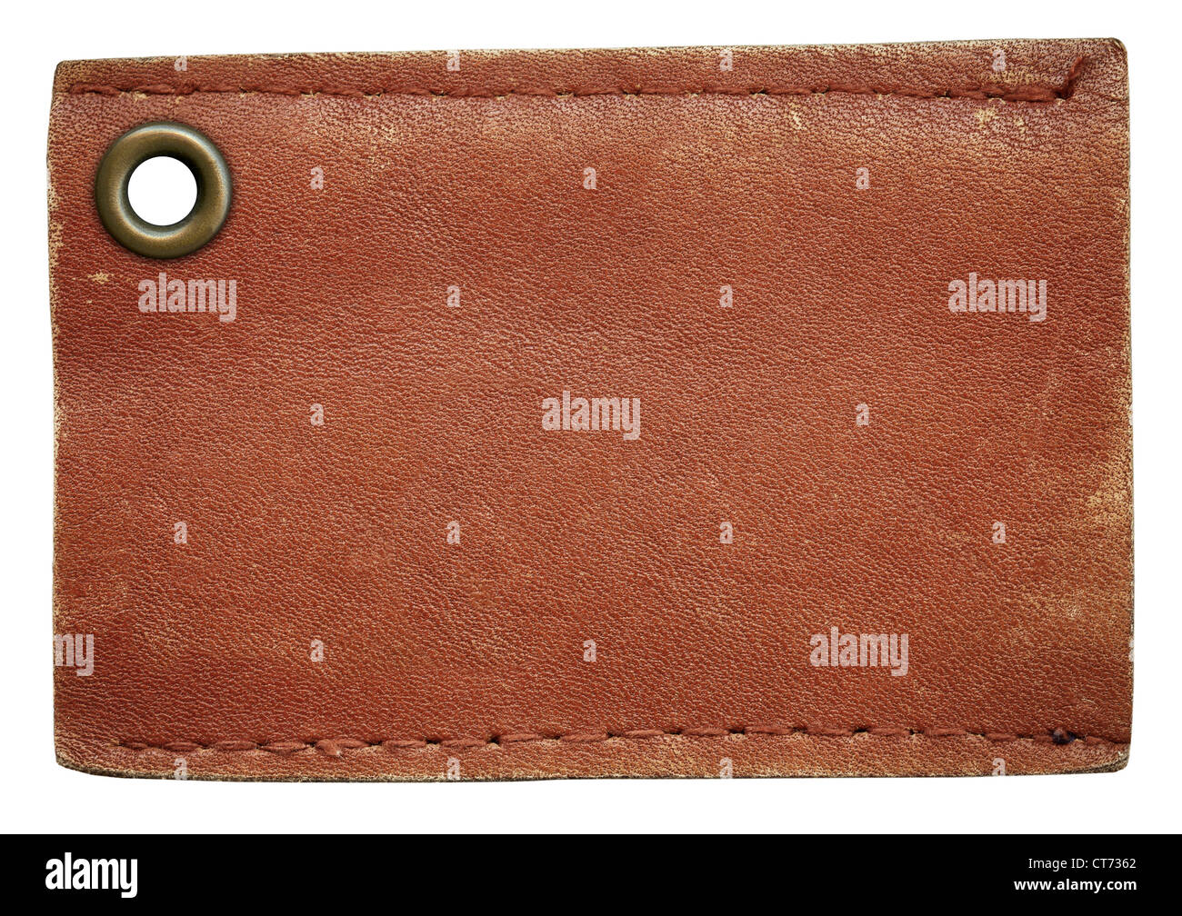 Blank jeans label isolated on white background Stock Photo - Alamy