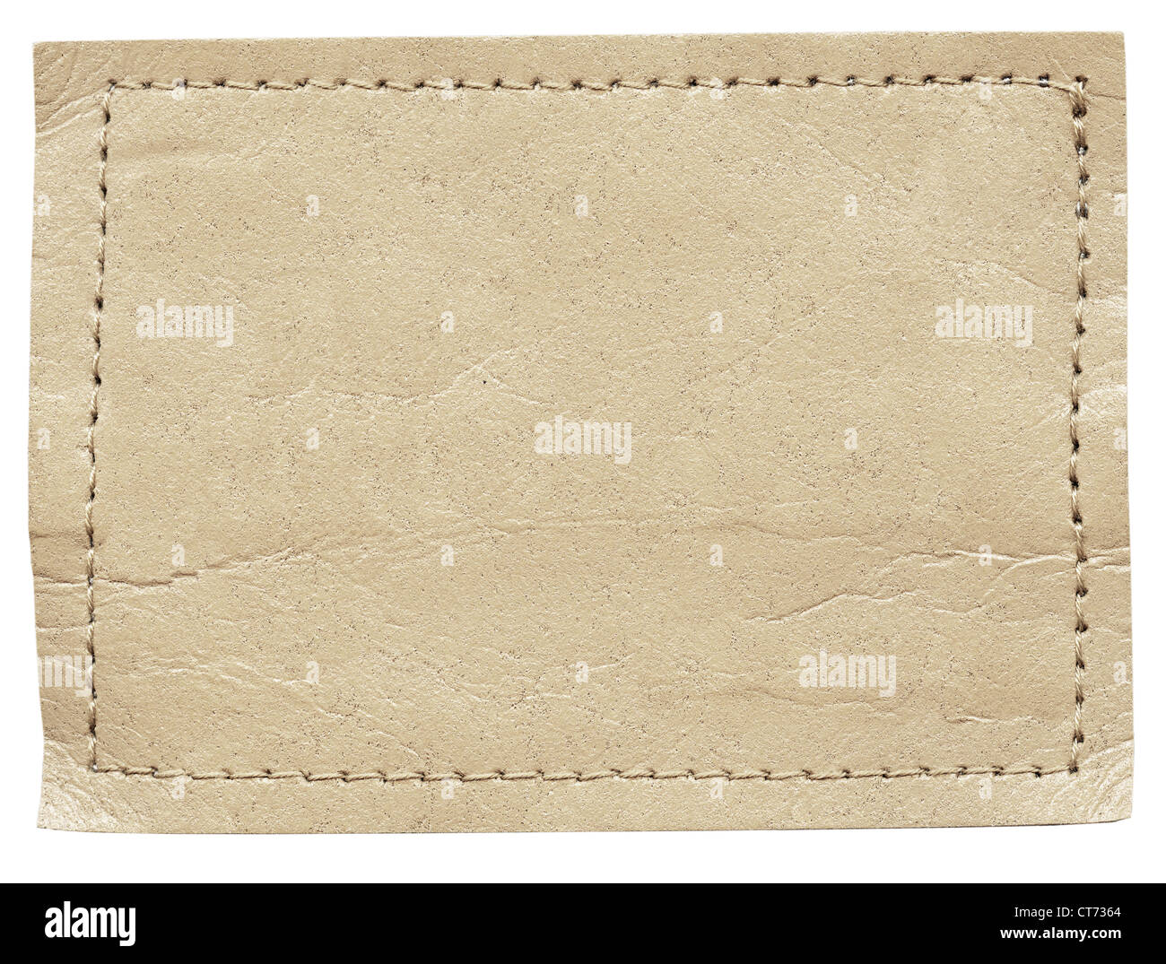 Blank jeans label isolated on white background Stock Photo - Alamy