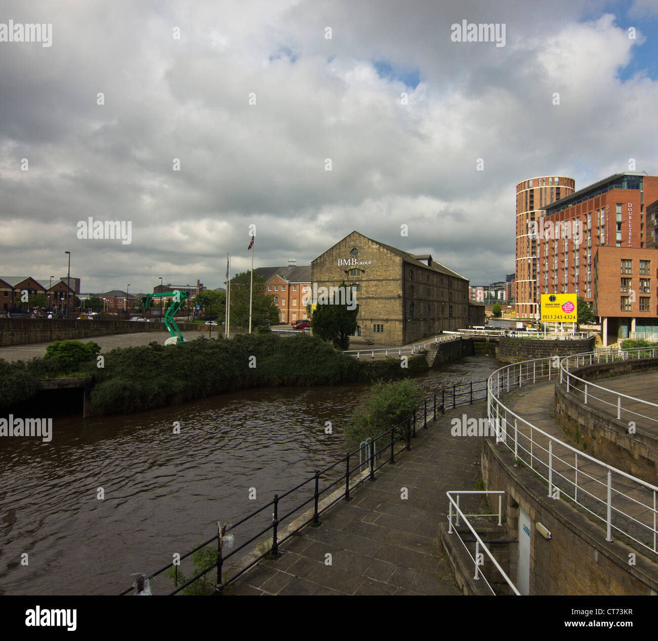 Granary Wharf in Leeds Stock Photo - Alamy